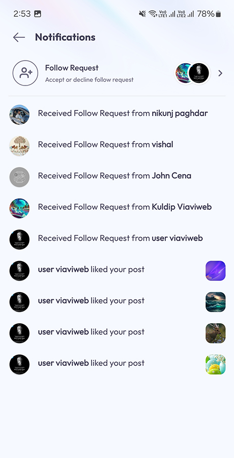 Social Media Android App (Instagram, Reels, YT Shorts, Facebook, Twitter, Threads, Snapchat ...
